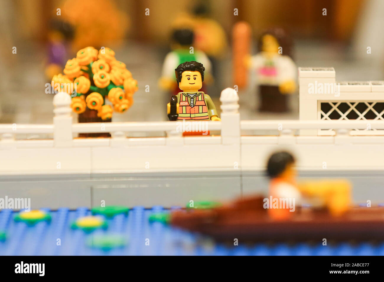 A close observation of the two-meter-long, one-meter-wide and 0.7-meter ...