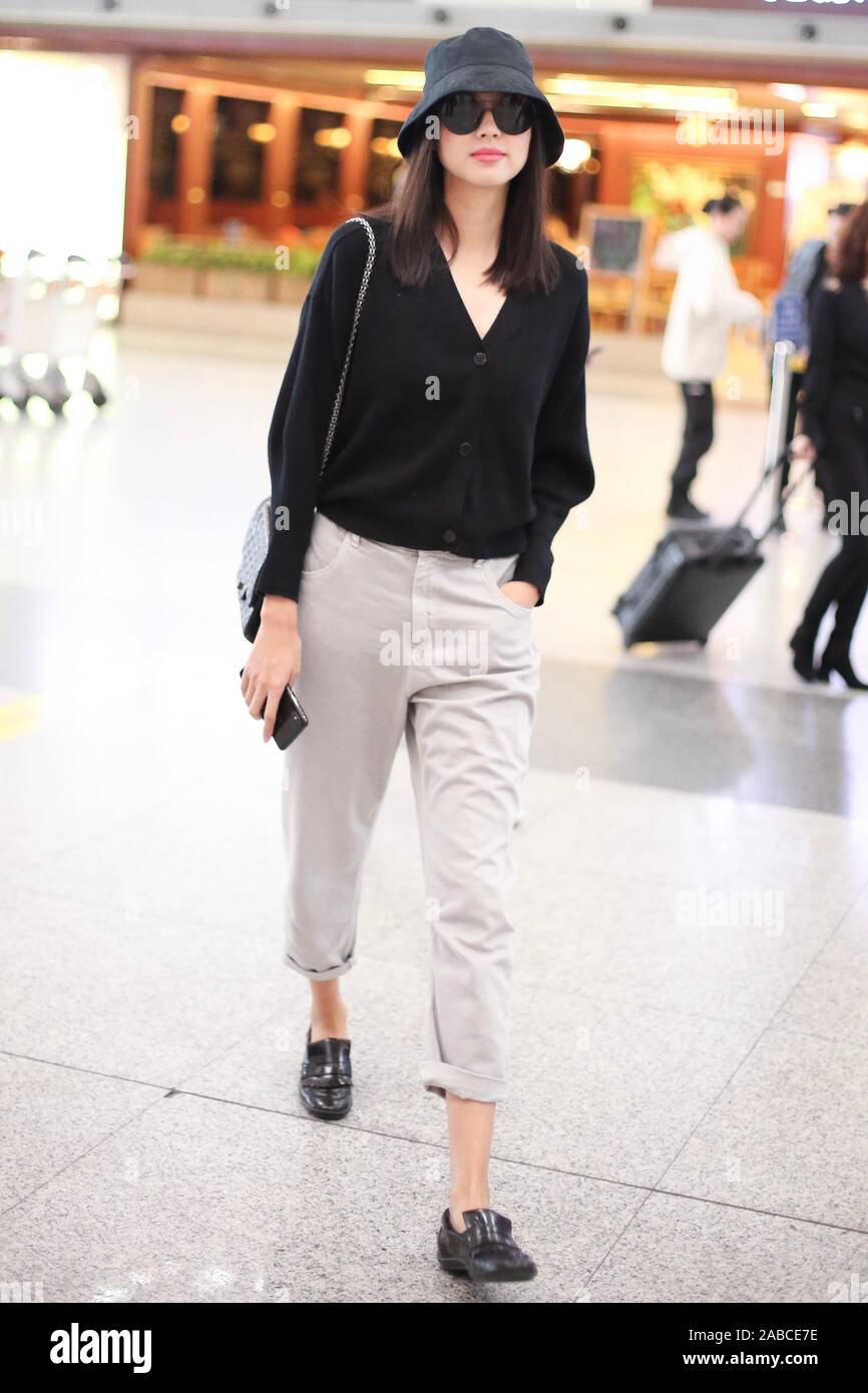 Chinese actress, singer, fashion model and beauty queen Zhang Zilin ...