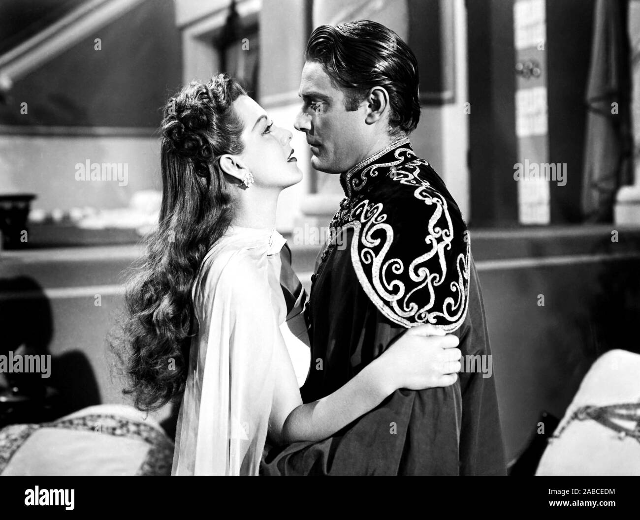 COBRA WOMAN, from left, Maria Montez, Jon Hall, 1944 Stock Photo - Alamy