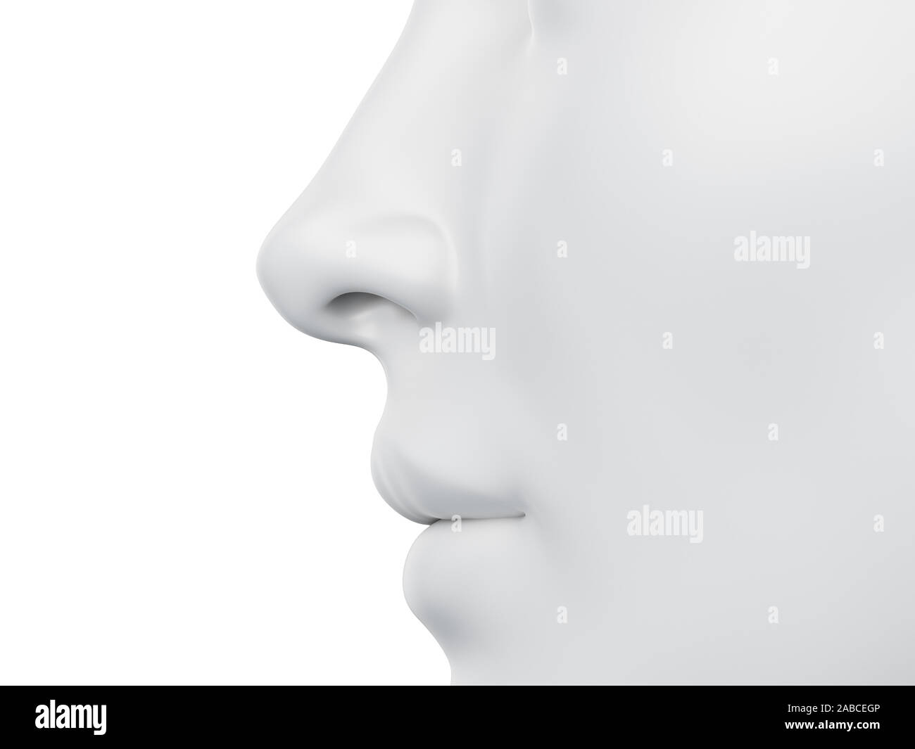 3d rendered medically accurate illustration of a grey abstract female ...