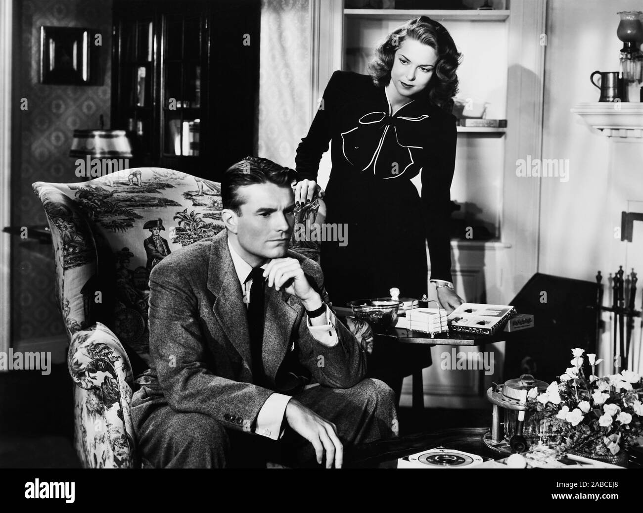 THE CURSE OF THE CAT PEOPLE, from left: Kent Smith, Jane Randolph, 1944 ...
