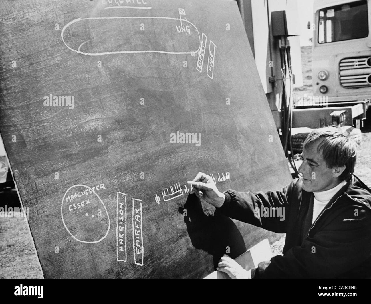 CROMWELL, director Ken Hughes on set, 1970 Stock Photo - Alamy