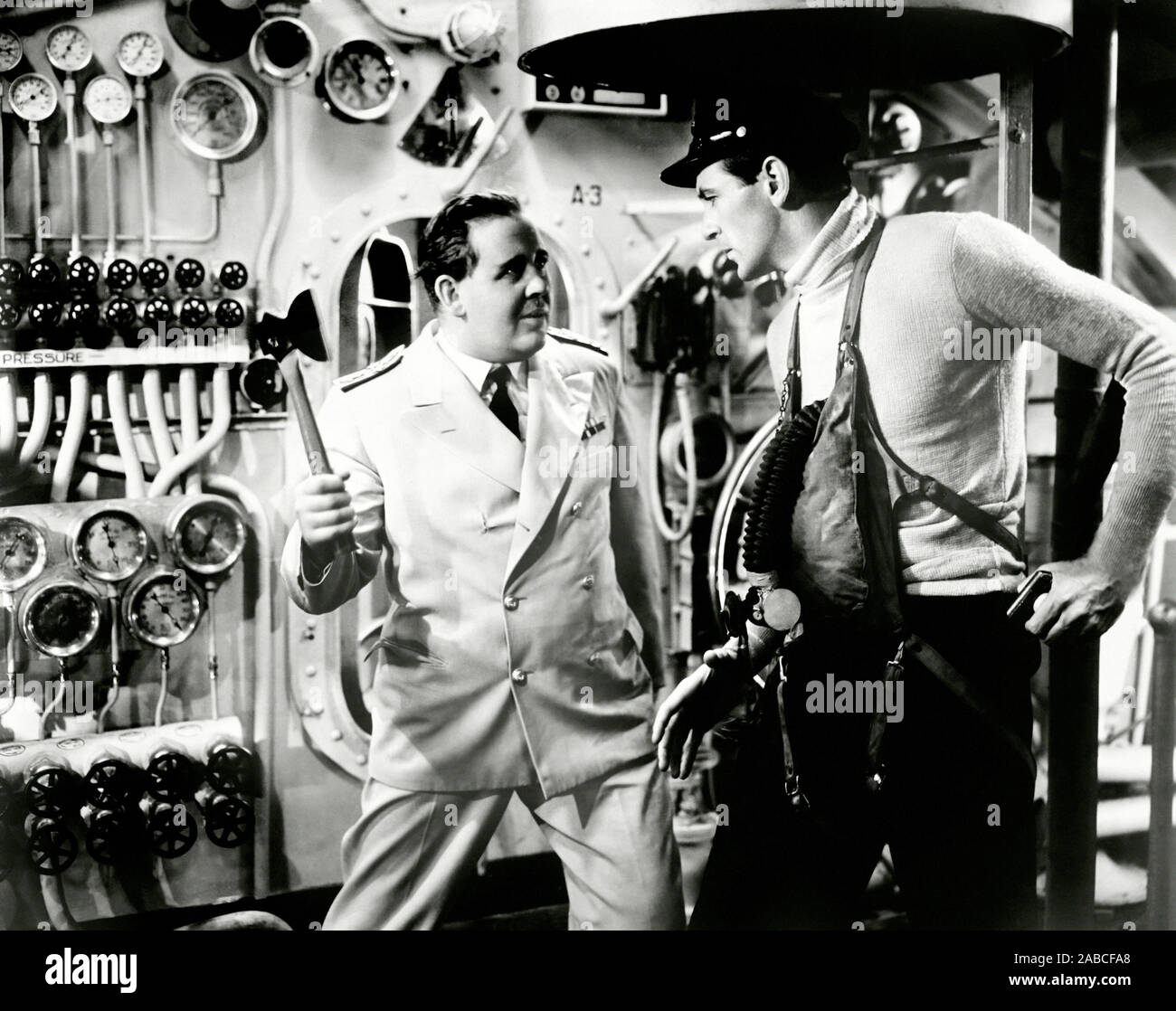 DEVIL AND THE DEEP, from left, Charles Laughton, Gary Cooper, 1932 ...