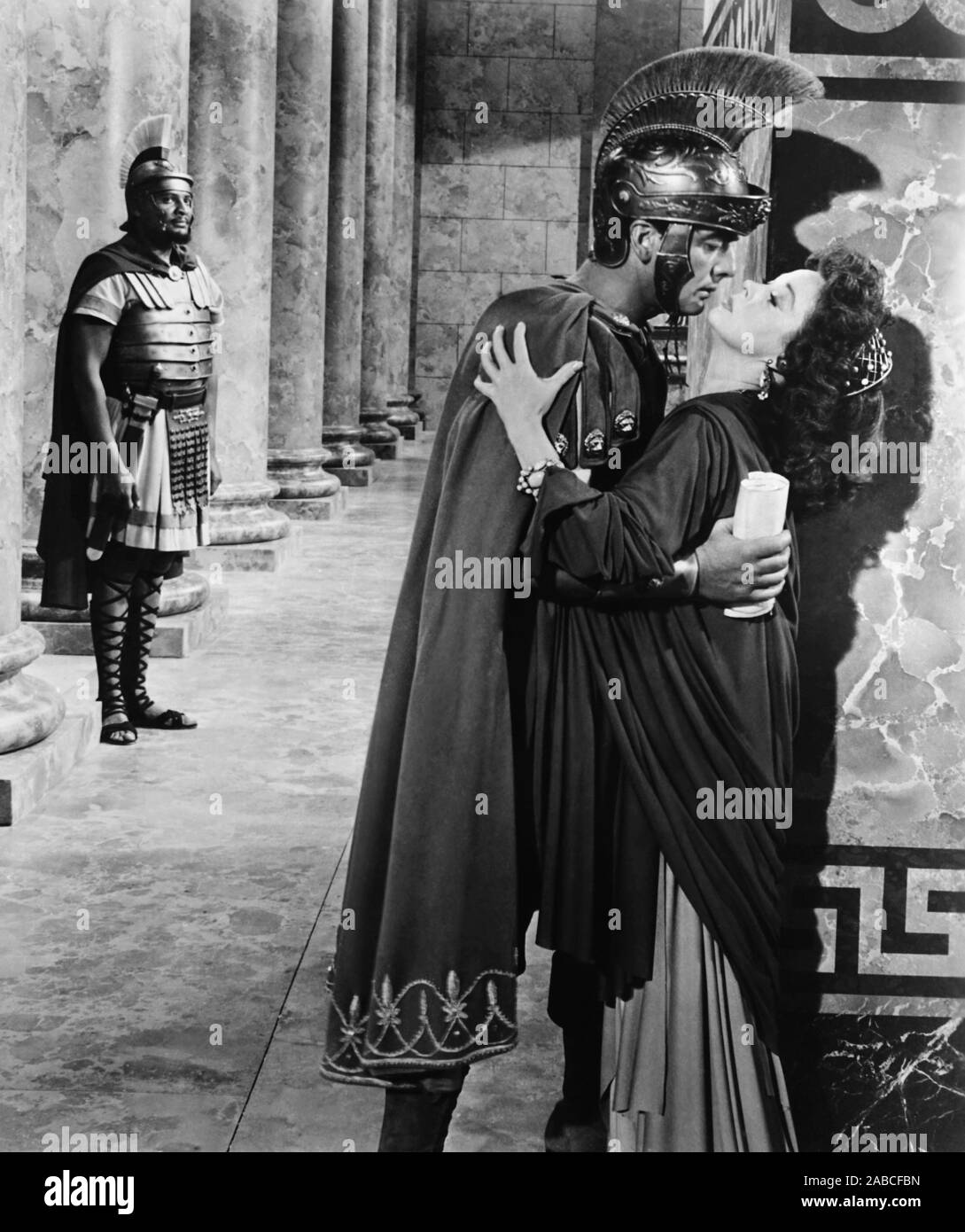 DEMETRIUS AND THE GLADIATORS, from left, Victor Mature, Susan Hayward, 1954, TM and copyright ...