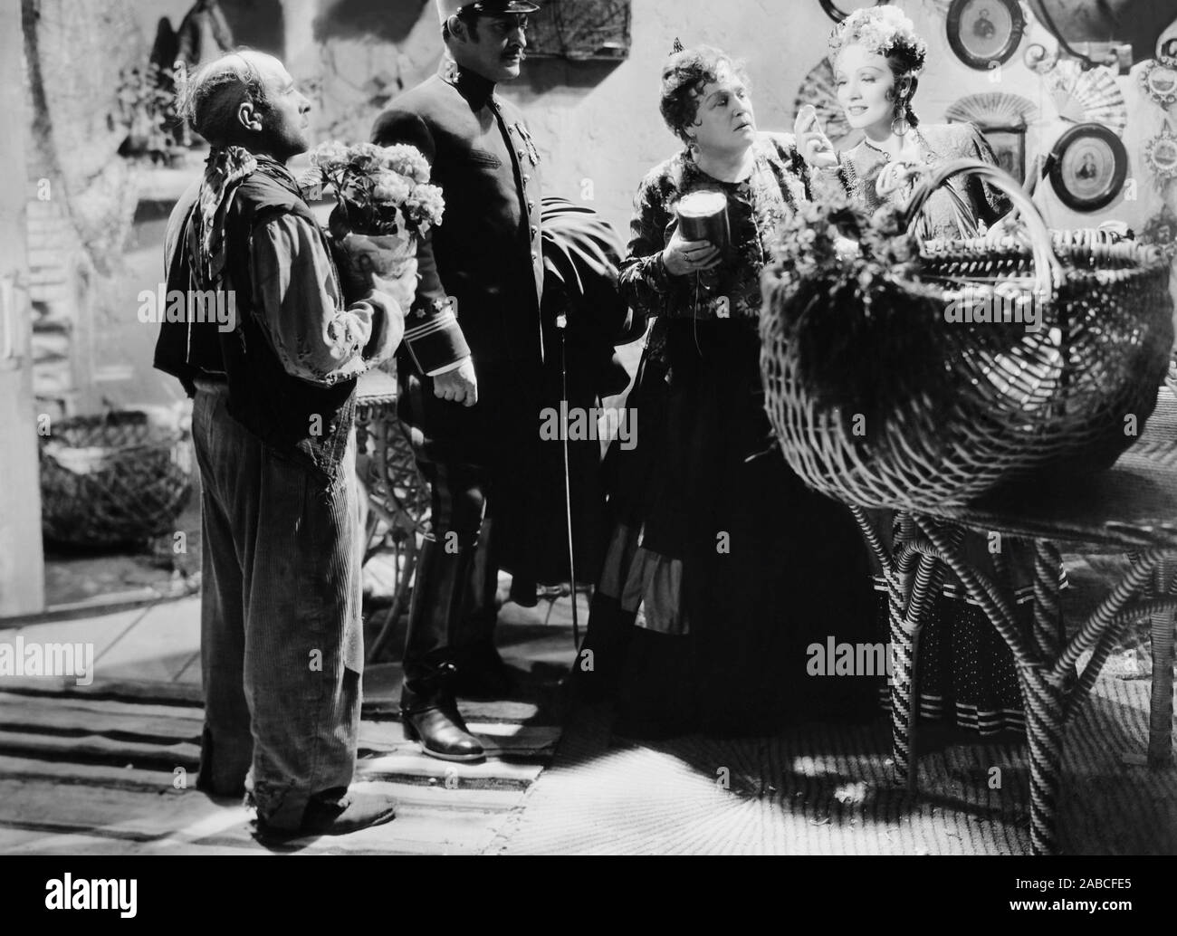THE DEVIL IS A WOMAN, rear from left: Lionel Atwill, Alison Skipworth ...