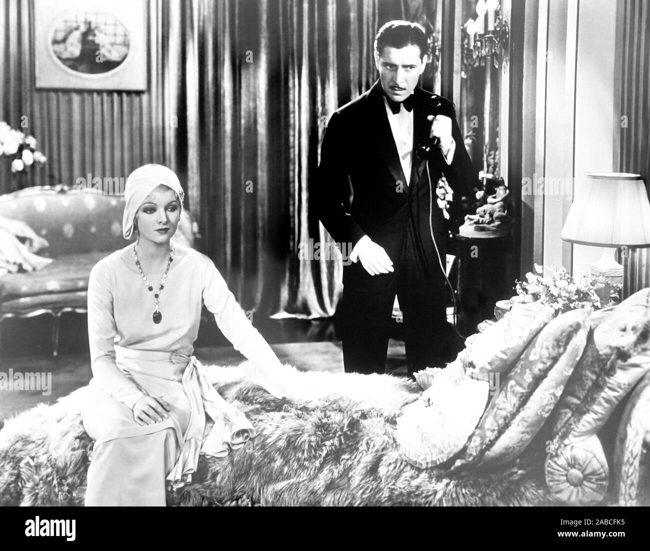 THE DEVIL TO PAY!, from left, Myrna Loy, Ronald Colman, 1930 Stock ...