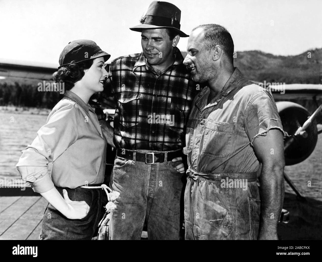 DESPERATE SEARCH, from left: Jane Greer, Howard Keel, Keenan Wynn, 1952 ...