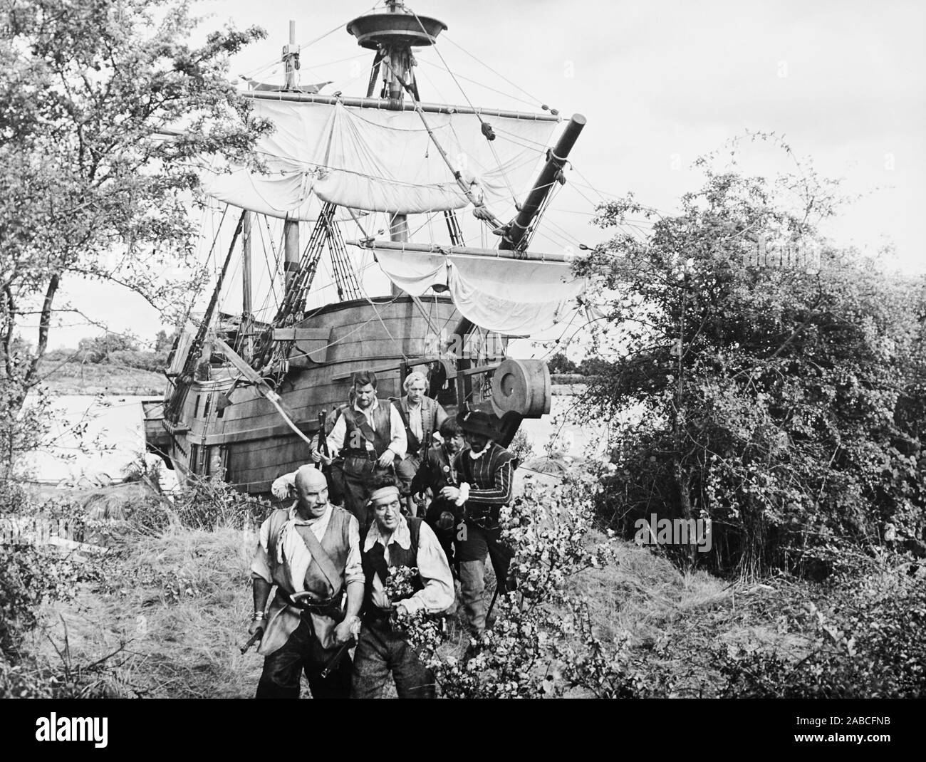THE DEVIL-SHIP PIRATES, Bill Brandon (front left), Charles Houston (top ...