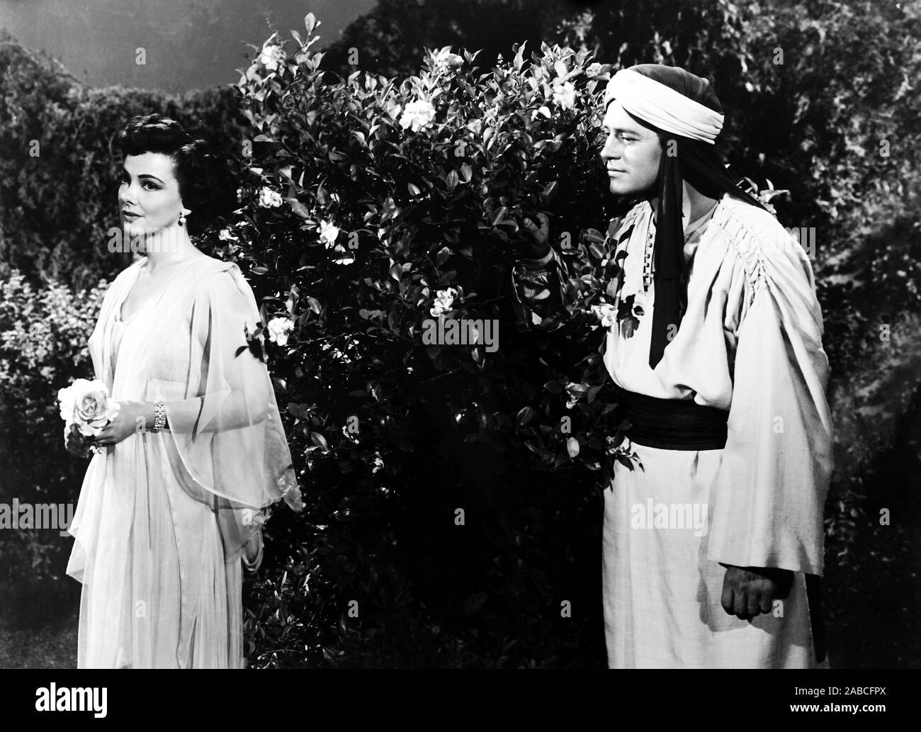 THE DESERT SONG, from left, Kathryn Grayson, Gordon MacRae, 1953 Stock ...