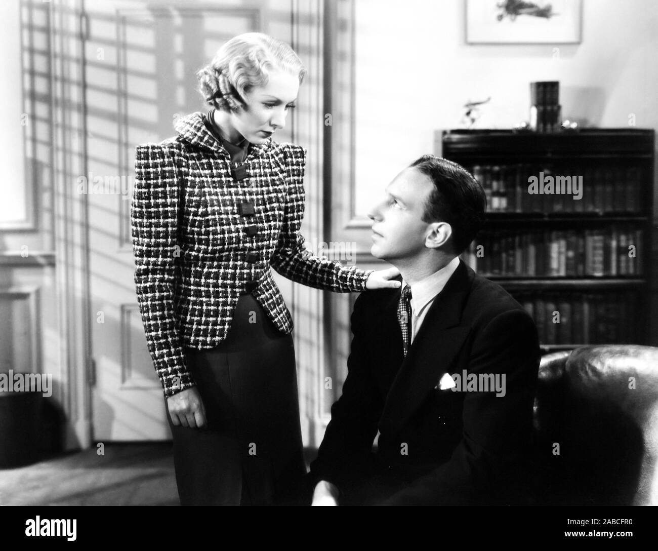 DEVIL'S SQUADRON, from left, Karen Morley, Lloyd Nolan, 1936 Stock Photo - Alamy