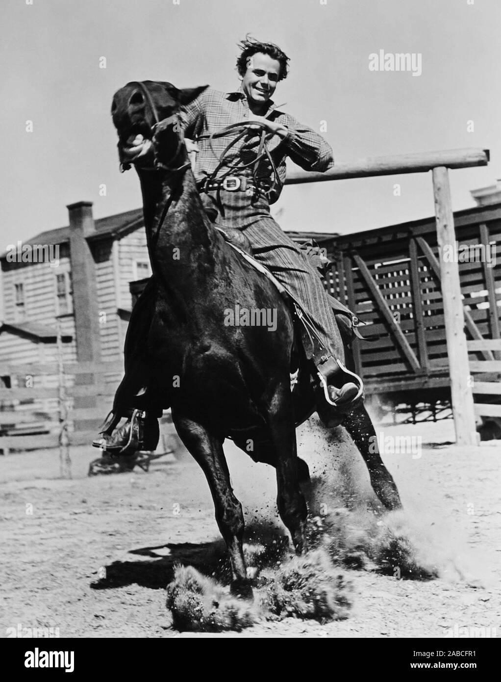 THE DESPERADOES, Glenn Ford, 1943 Stock Photo - Alamy