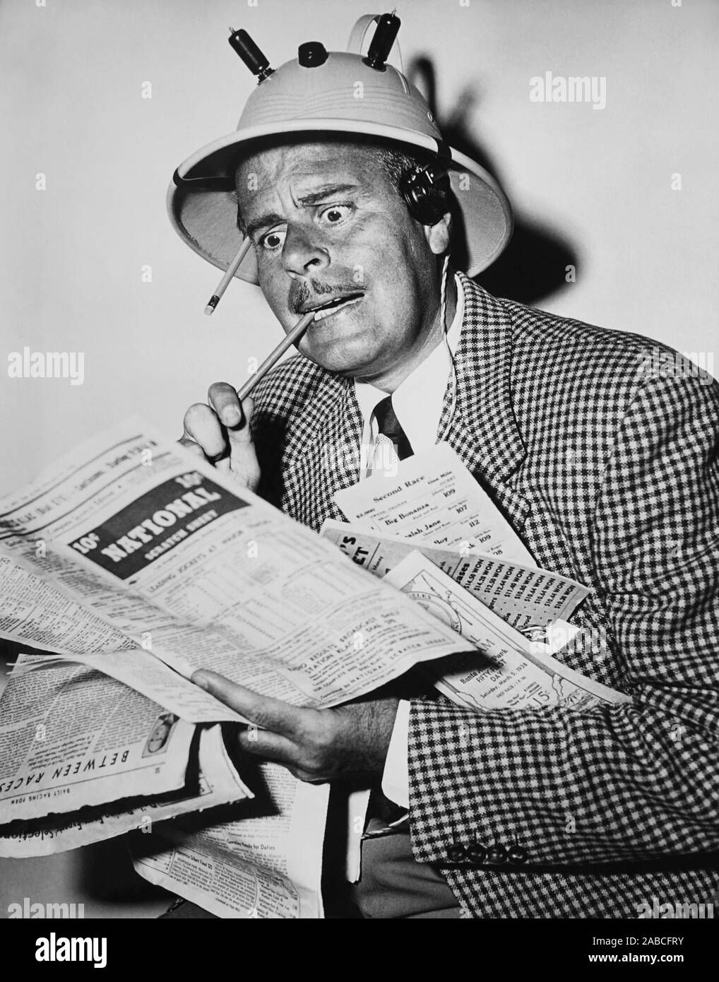 DEAR WIFE, Billy De Wolfe worried about his horse racing bets on set ...