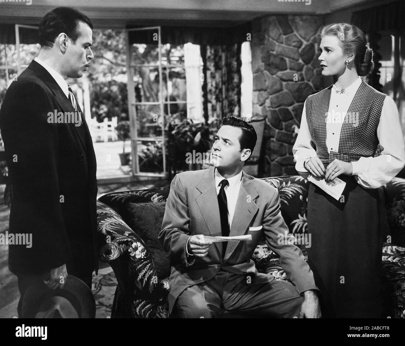 DEAR WIFE, from left: Billy De Wolfe, William Holden, Joan Caulfield ...