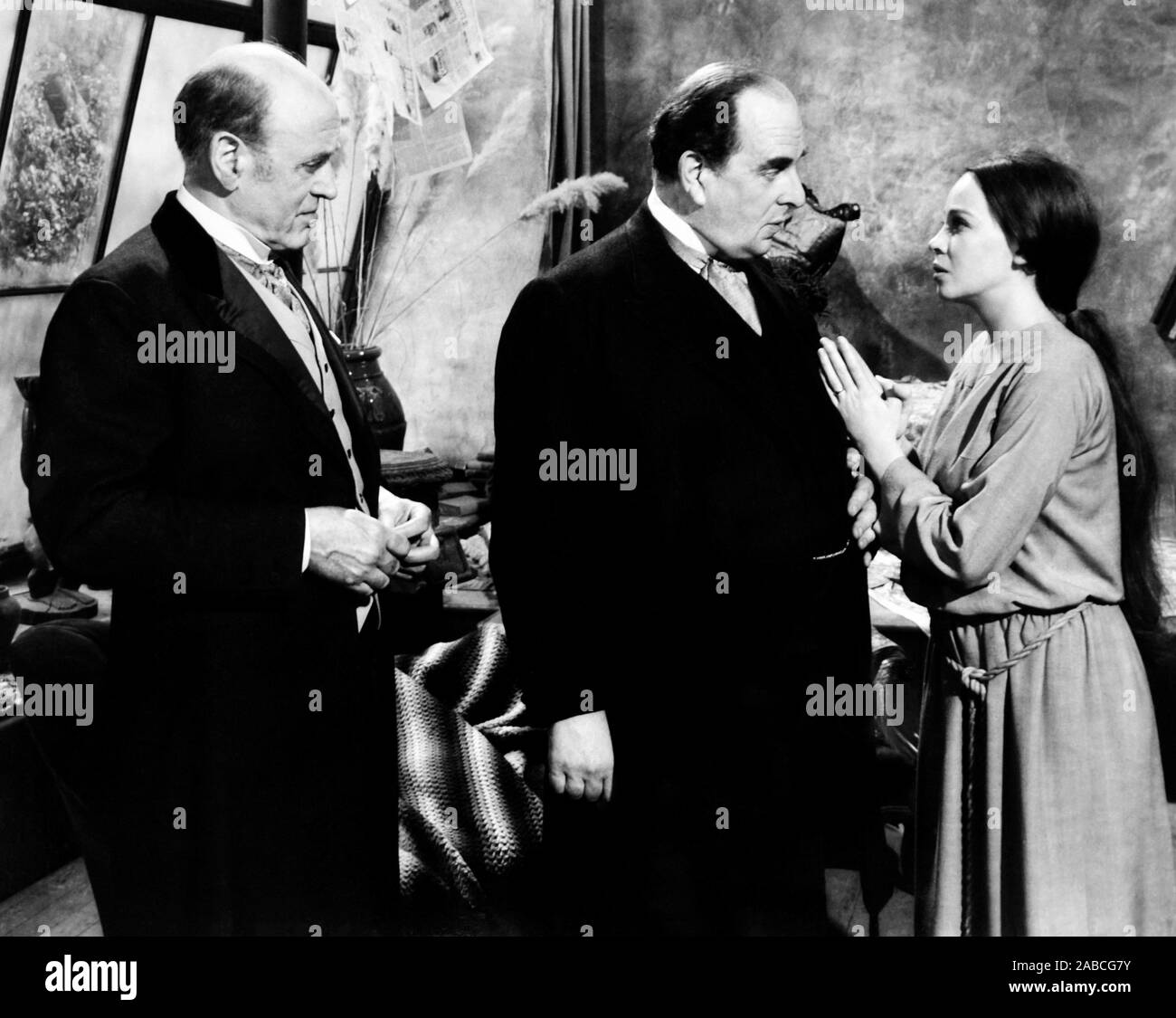 THE DOCTOR'S DILEMMA, from left, Alastair Sim, Robert Morley, Leslie ...