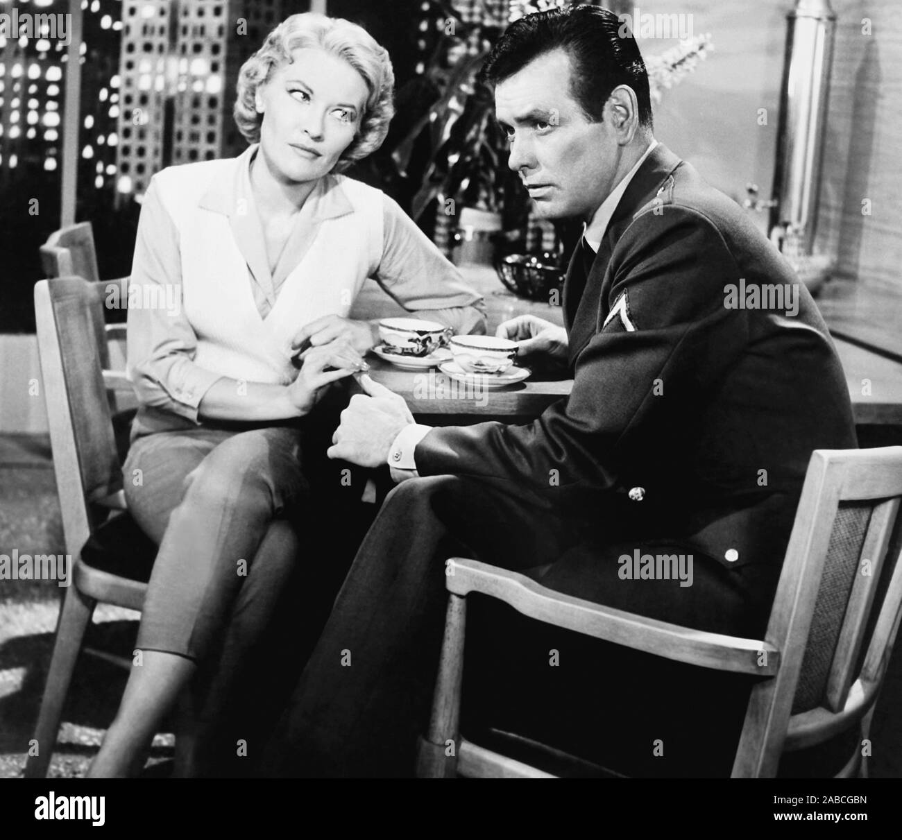 DONDI, from left: Patti Page, David Janssen, 1961 Stock Photo - Alamy