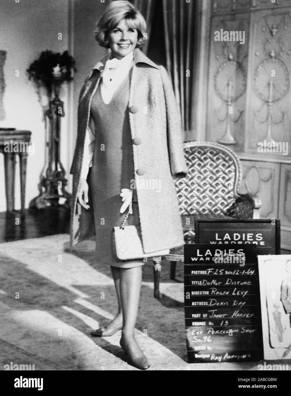 DO NOT DISTURB, Doris Day wardrobe test, 1965, TM & Copyright © 20th ...