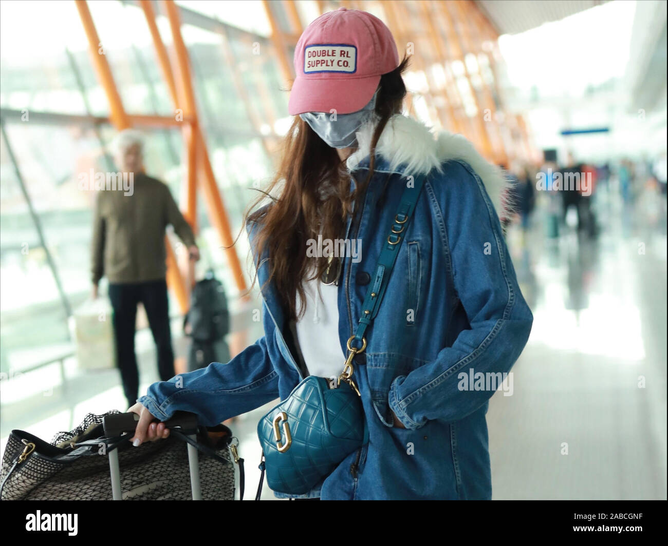 Taiwanese model, actress, singer and television host Lin Zhiling or Lin ...