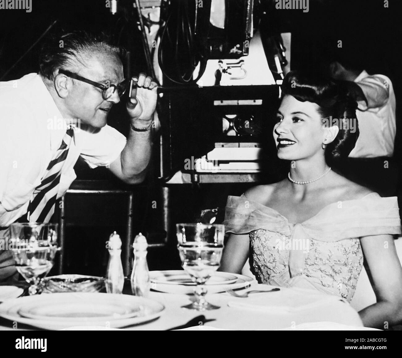 EAST SIDE, WEST SIDE, from left: cinematographer Charles Rosher, Cyd ...