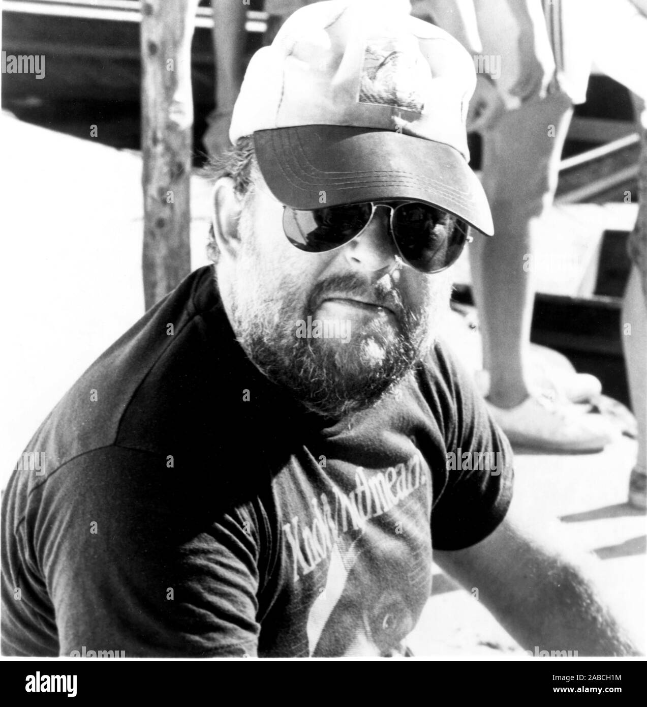 ERNEST GOES TO CAMP, director and screenwriter John Cherry, on-set ...