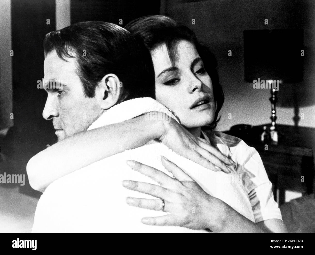 EVA, from left, Stanley Baker, Virna Lisi, 1962 Stock Photo - Alamy