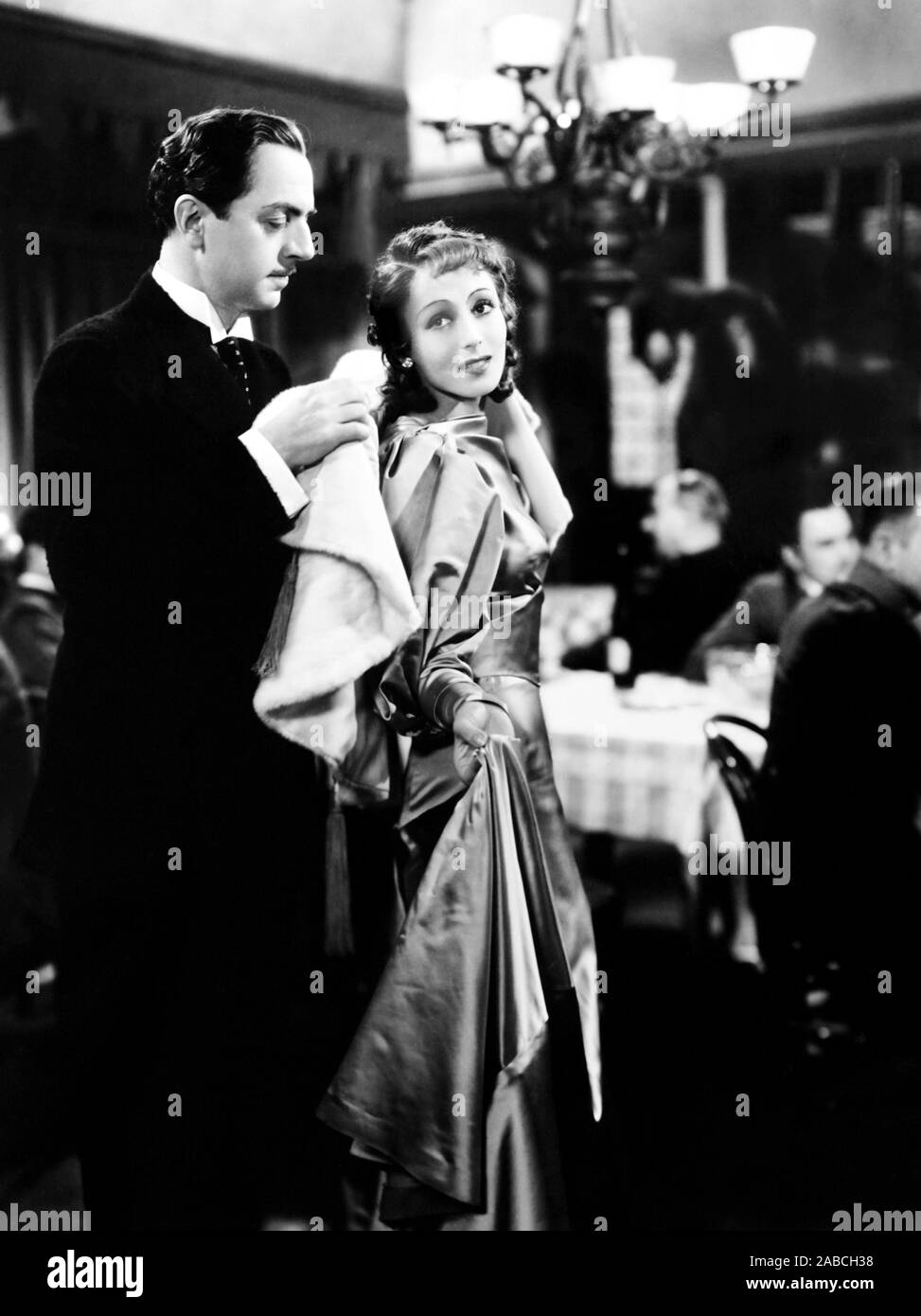 THE EMPEROR'S CANDLESTICKS, from left, William Powell, Luise Rainer ...