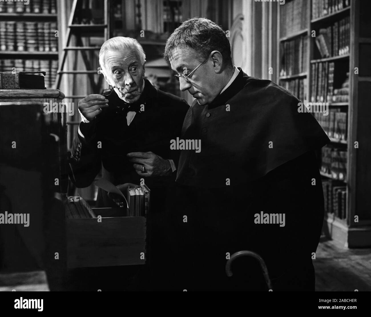 FATHER BROWN, (aka THE DETECTIVE), from left: Ernest Thesiger, Alec ...