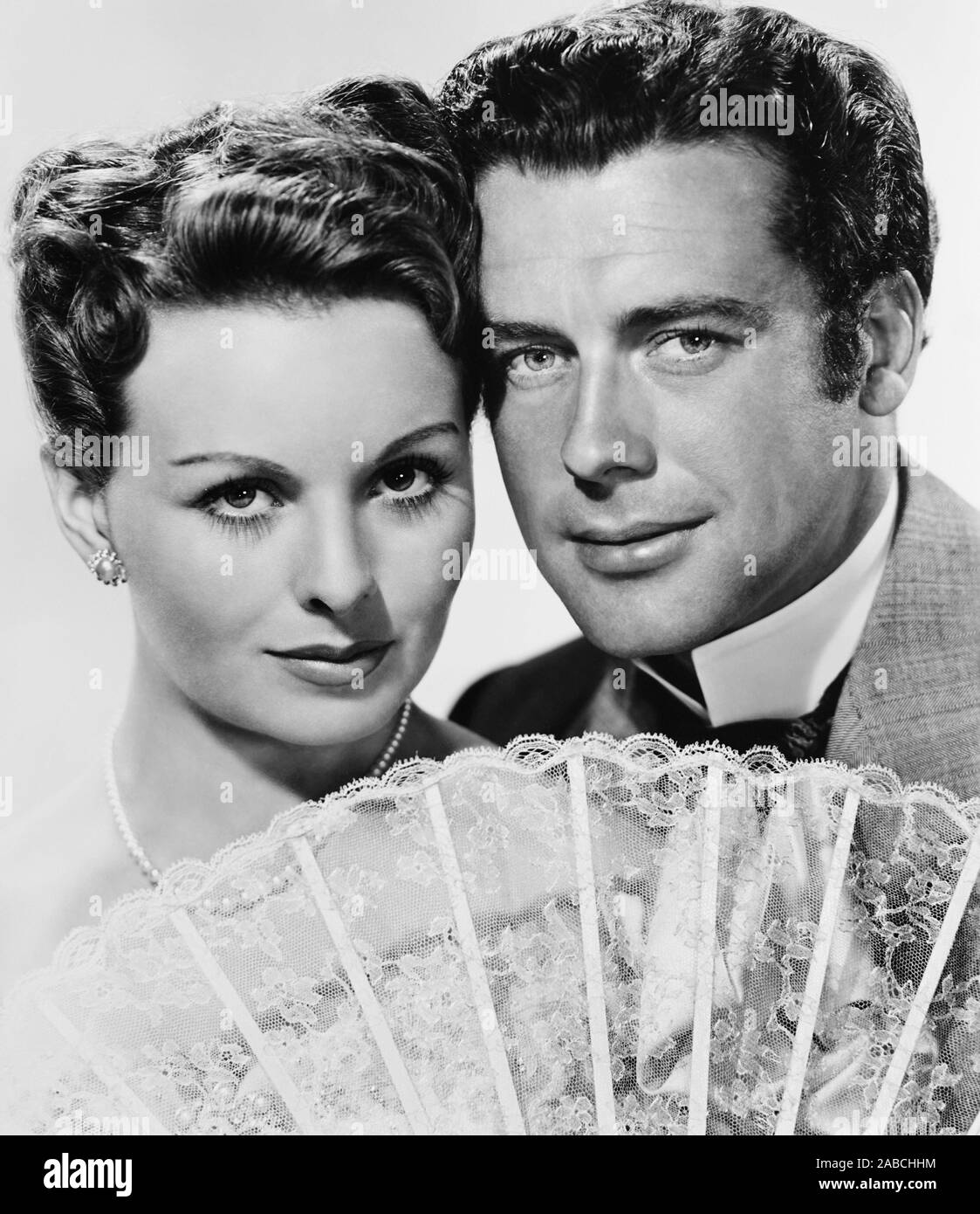 THE FAN, from left: Jeanne Crain, Richard Greene, 1949, TM & Copyright ...