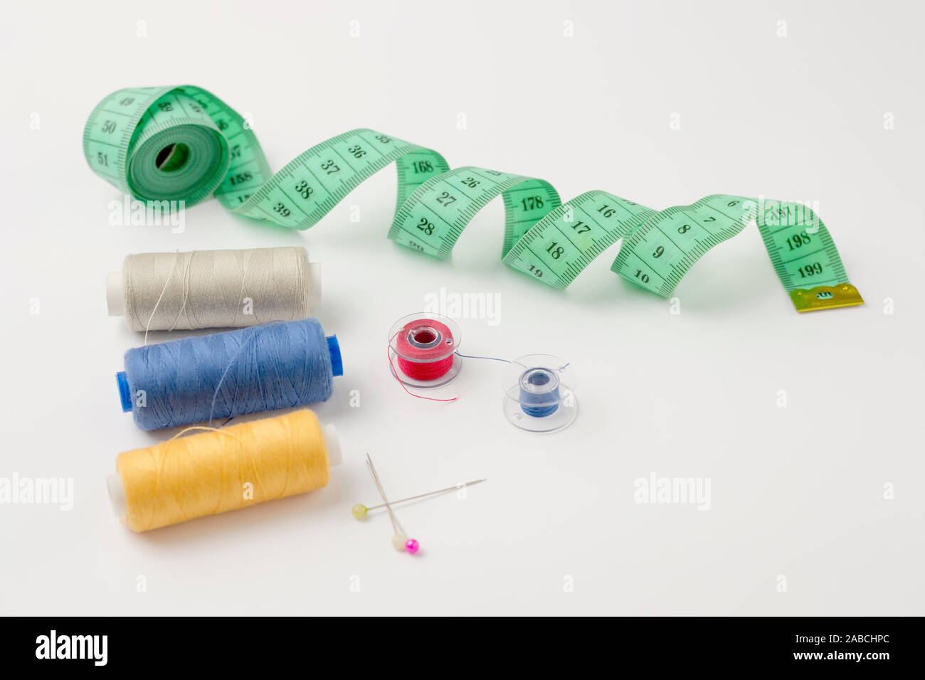 Sewing pins white background hi-res stock photography and images - Alamy