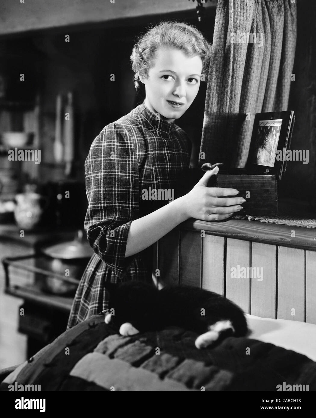 THE FARMER TAKES A WIFE, Janet Gaynor, 1935, TM & Copyright © 20th ...