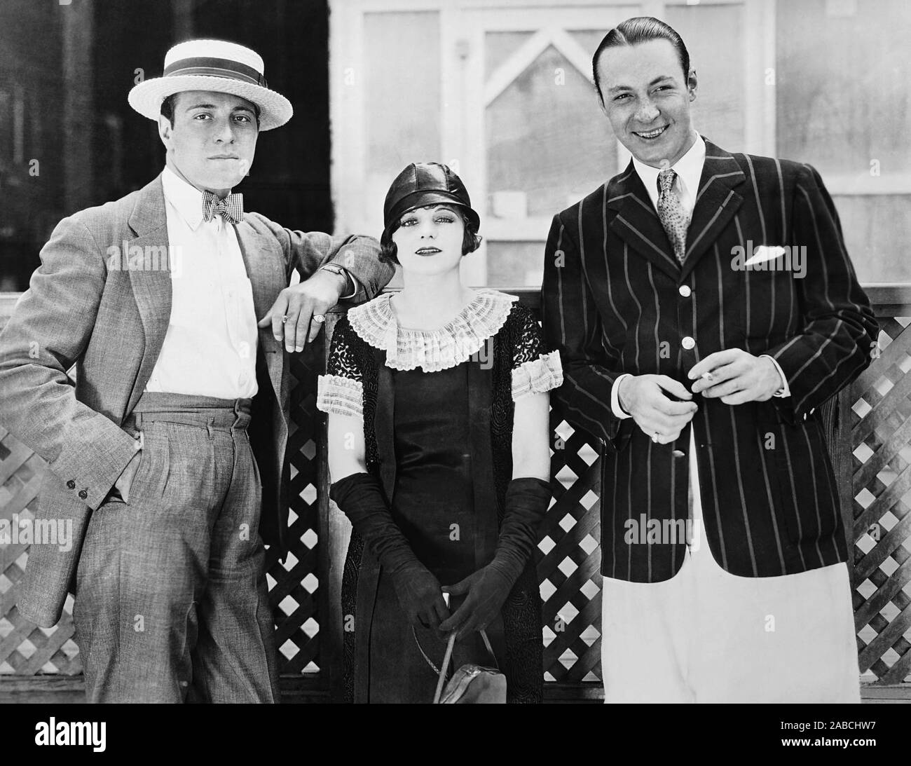 FEET OF CLAY, from left: Elliott Dexter, Vera Reynolds, Rod La Rocque ...