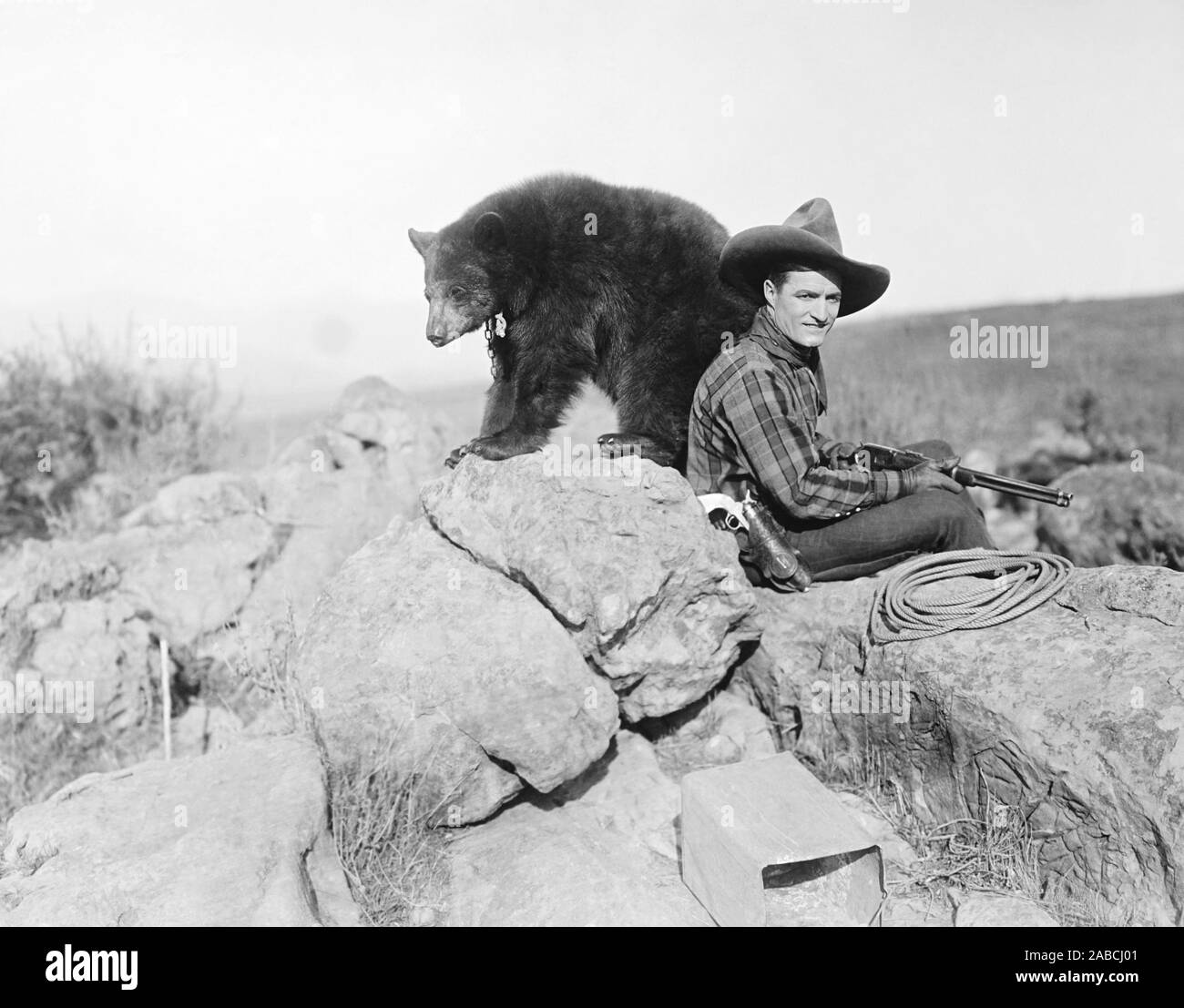 FIGHTING FOR GOLD, Tom Mix, 1919, TM & Copyright © 20th Century Fox ...