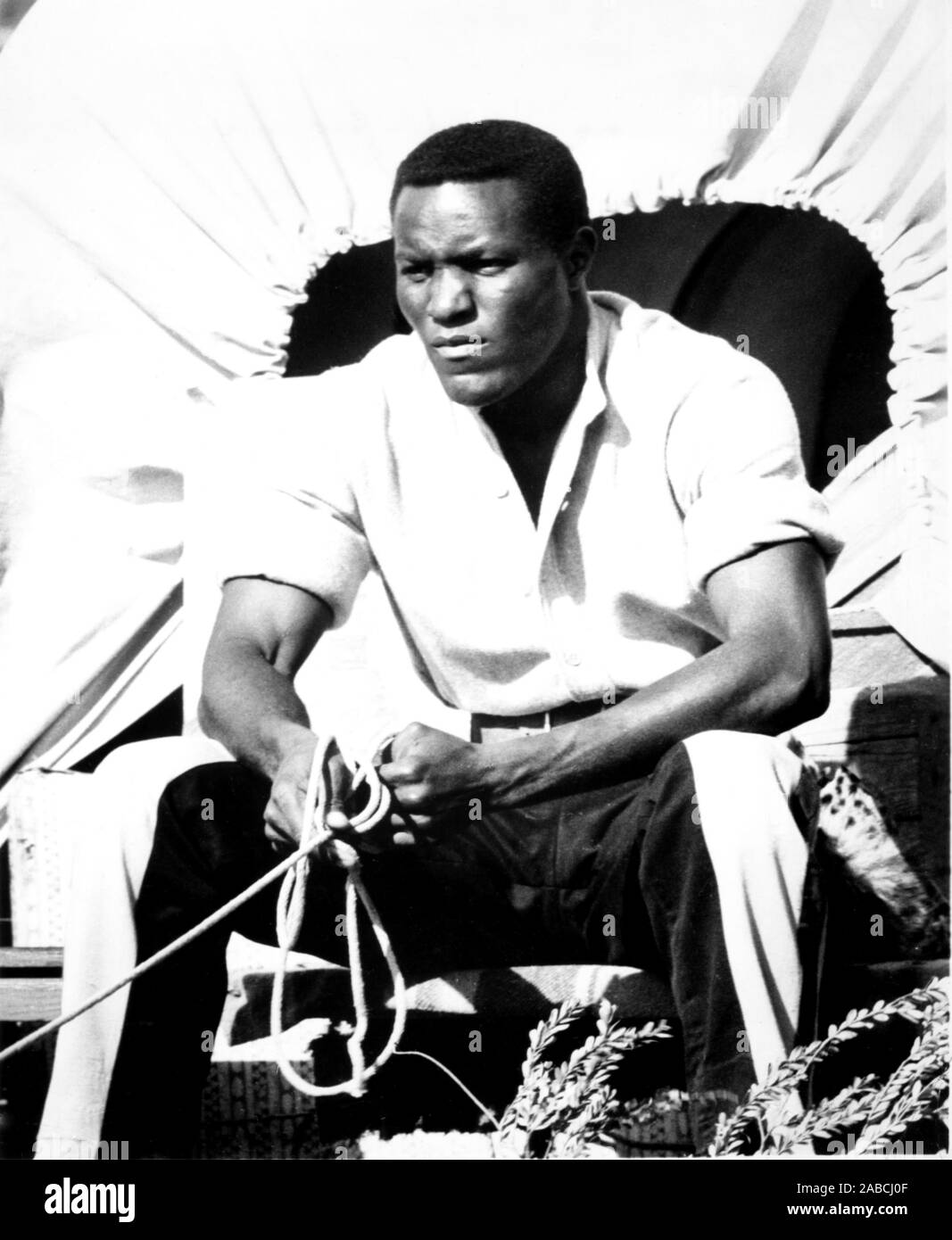 THE FIERCEST HEART, Rafer Johnson, 1961, TM and Copyright ©20th Century ...