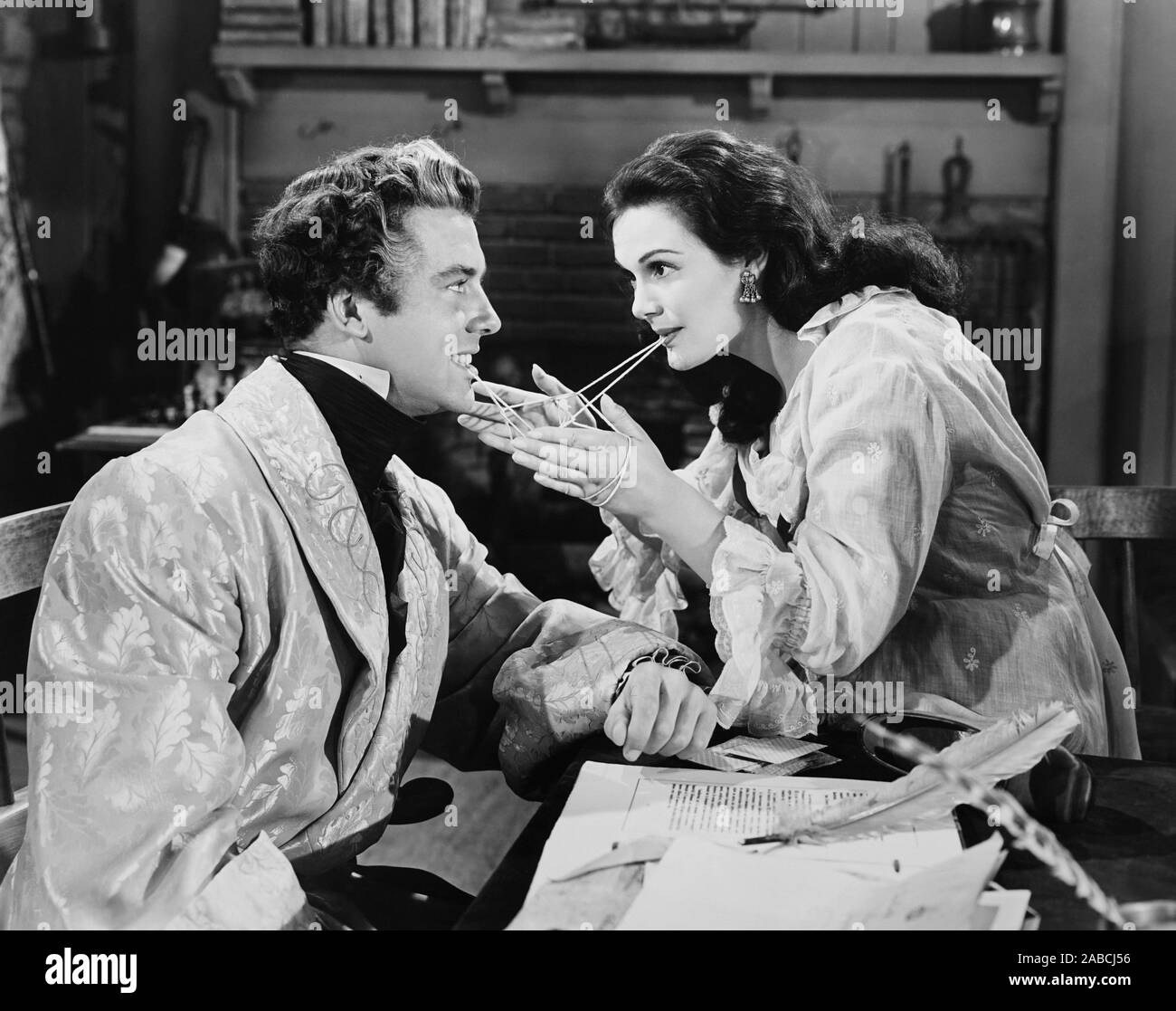 THE FIGHTING O'FLYNN, from left: Richard Greene, Patricia Medina, 1949 ...