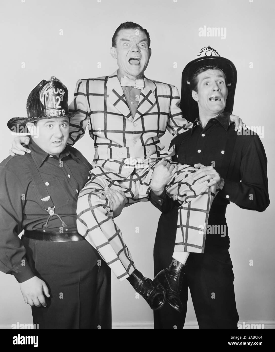 FIREMAN SAVE MY CHILD, from left: Buddy Hackett, Spike Jones, Hugh O ...