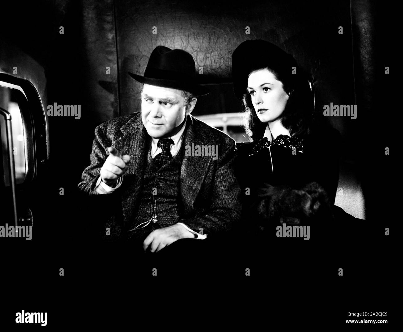FLIGHT FROM DESTINY, from left, Thomas Mitchell, Geraldine Fitzgerald ...