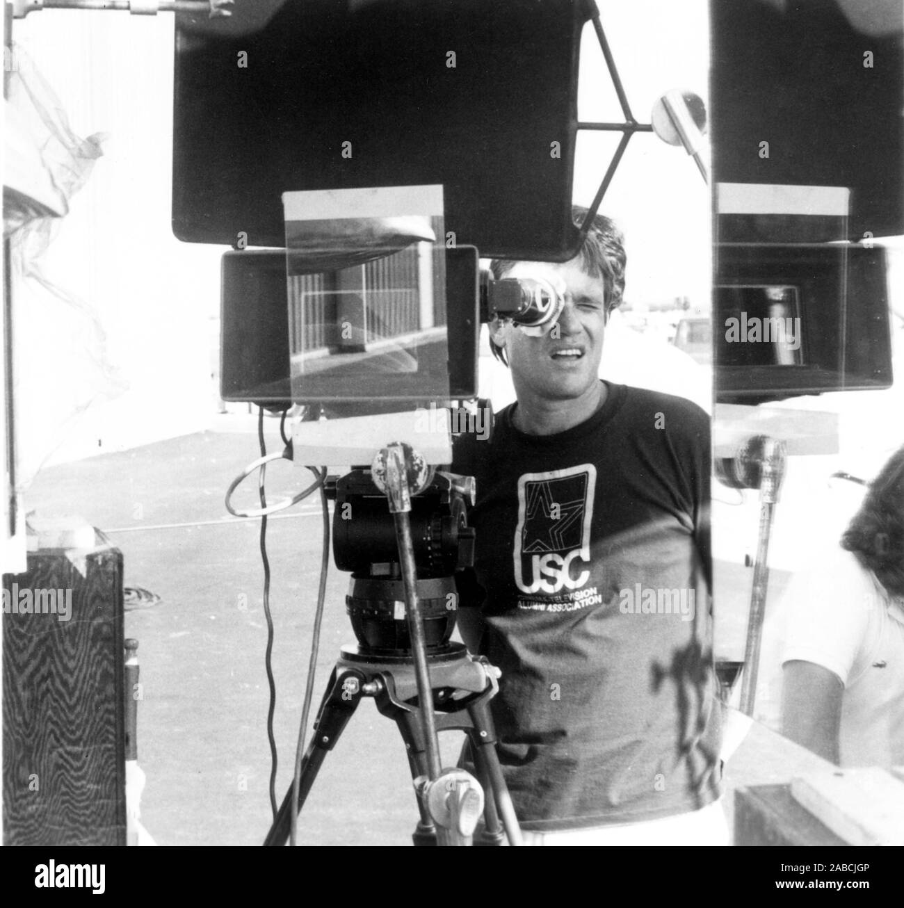 FLIGHT OF THE NAVIGATOR, director Randal Kleiser, on-set, 1986, ©Buena ...