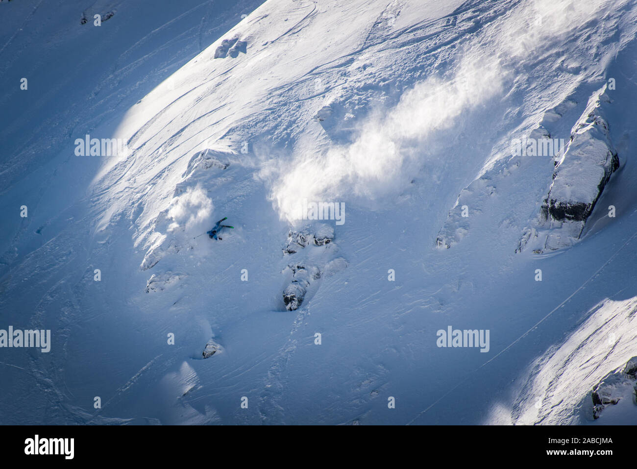 Man falling down mountain hi-res stock photography and images - Alamy