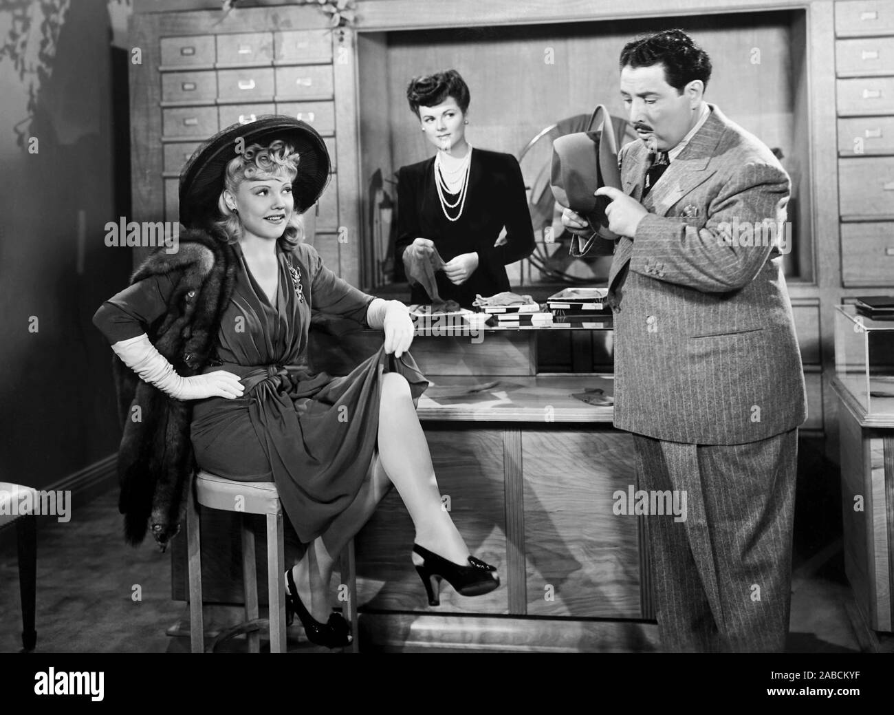 GILDERSLEEVE ON BROADWAY, from left: Claire Carleton, Barbara Hale ...