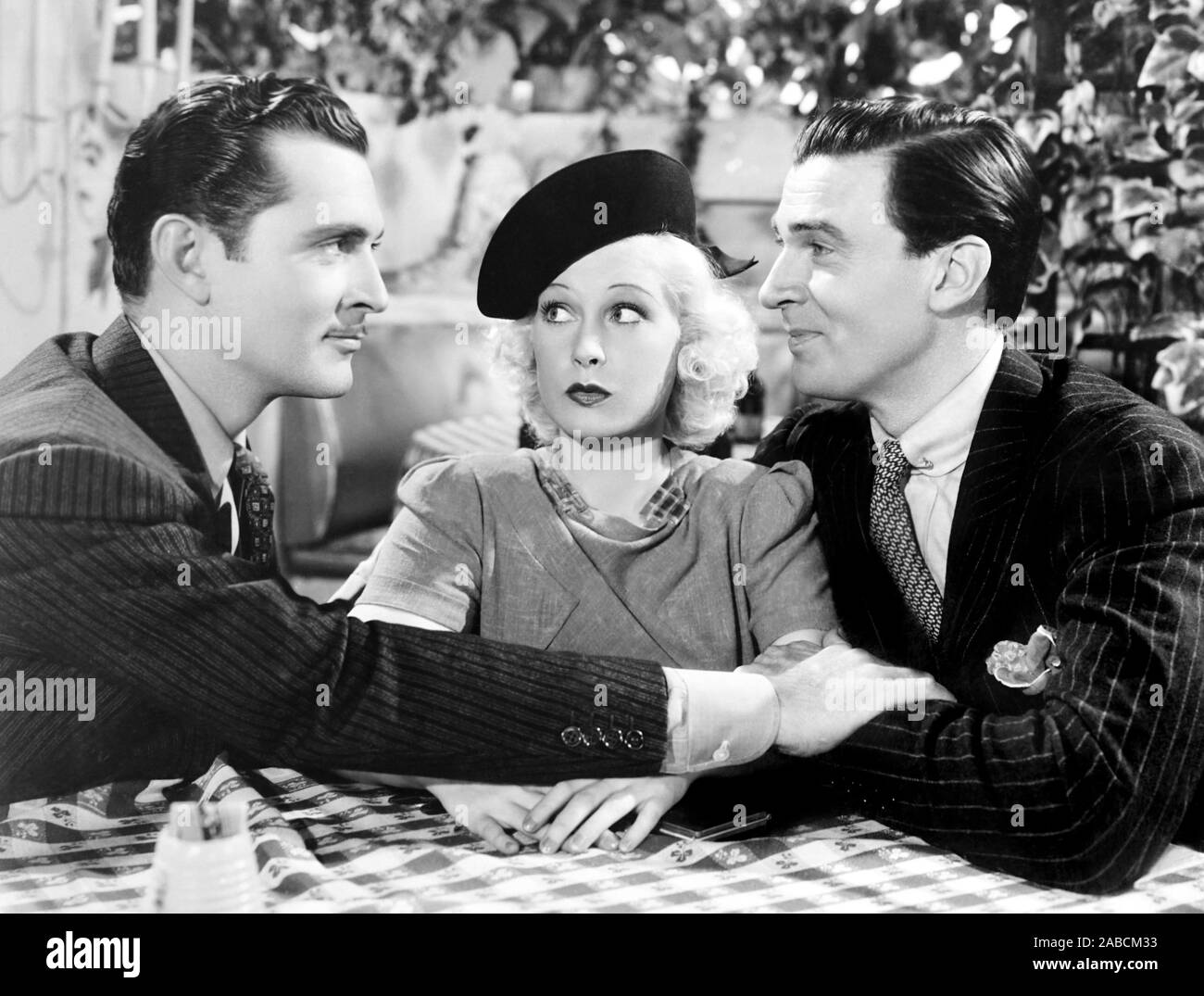 A GIRL WITH IDEAS, from left, Kent Taylor, Dorothea Kent, Walter Pidgeon, 1937 Stock Photo - Alamy