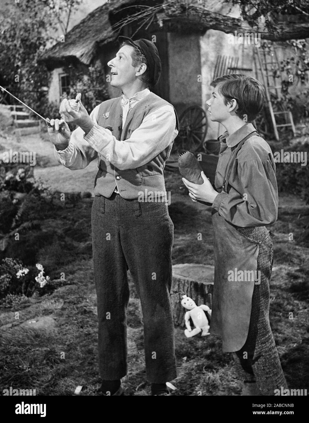 HANS CHRISTIAN ANDERSEN, from left: Danny Kaye, Joey Walsh, 1952 Stock ...