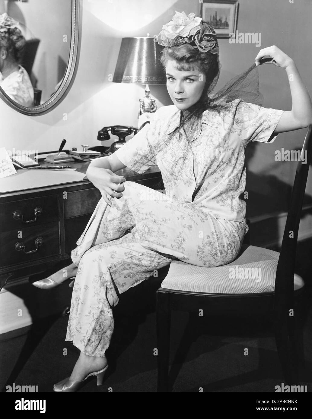 HARD, FAST AND BEAUTIFUL, Sally Forrest on set, 1951 Stock Photo - Alamy