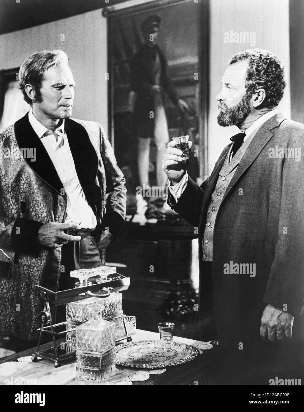 THE HAWAIIANS, from left: Charlton Heston, James Gregory, 1970 Stock ...