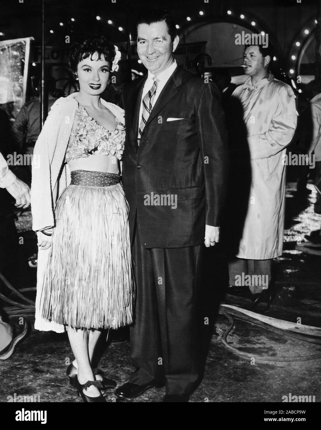 THE HELEN MORGAN STORY, from left: Ann Blyth visited by husband Dr ...