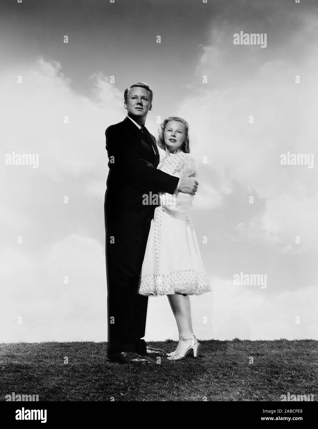 HIGH BARBAREE, from left: Van Johnson, June Allyson, 1947 Stock Photo ...