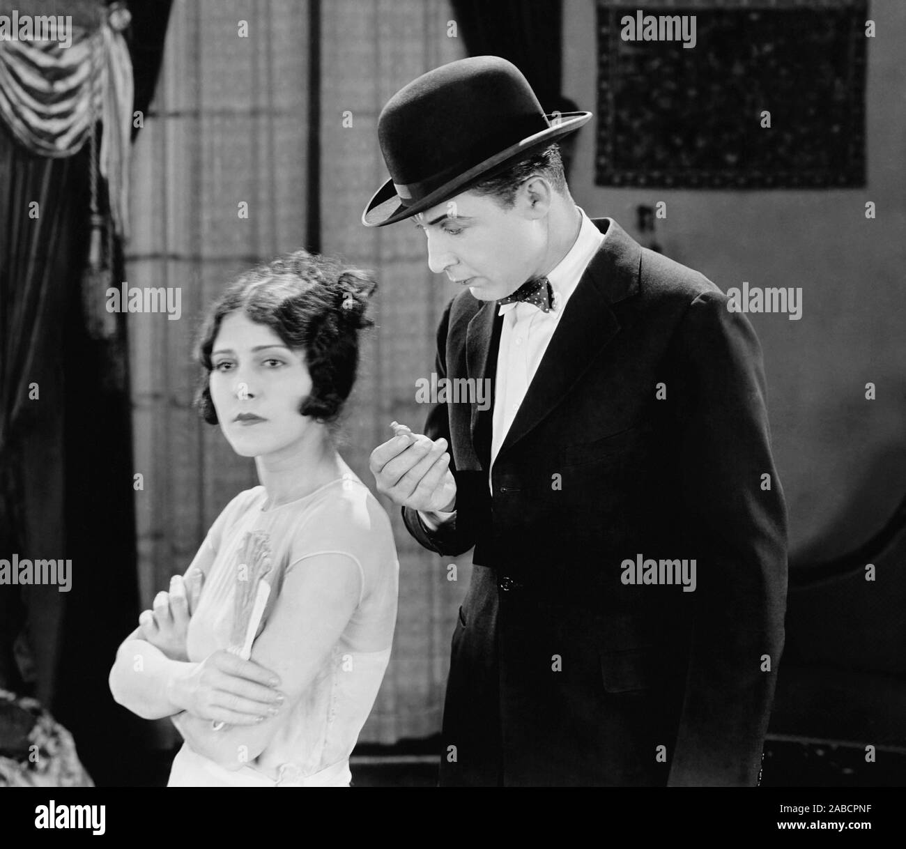 HOGAN'S ALLEY, from left: Patsy Ruth Miller, Monte Blue, 1925 Stock ...