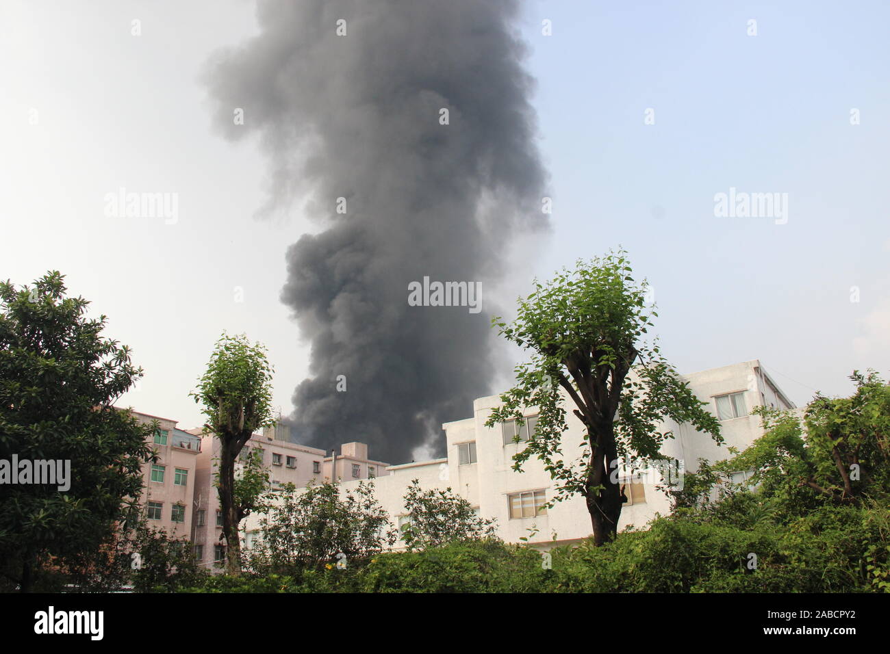 Dongguan China Pollution