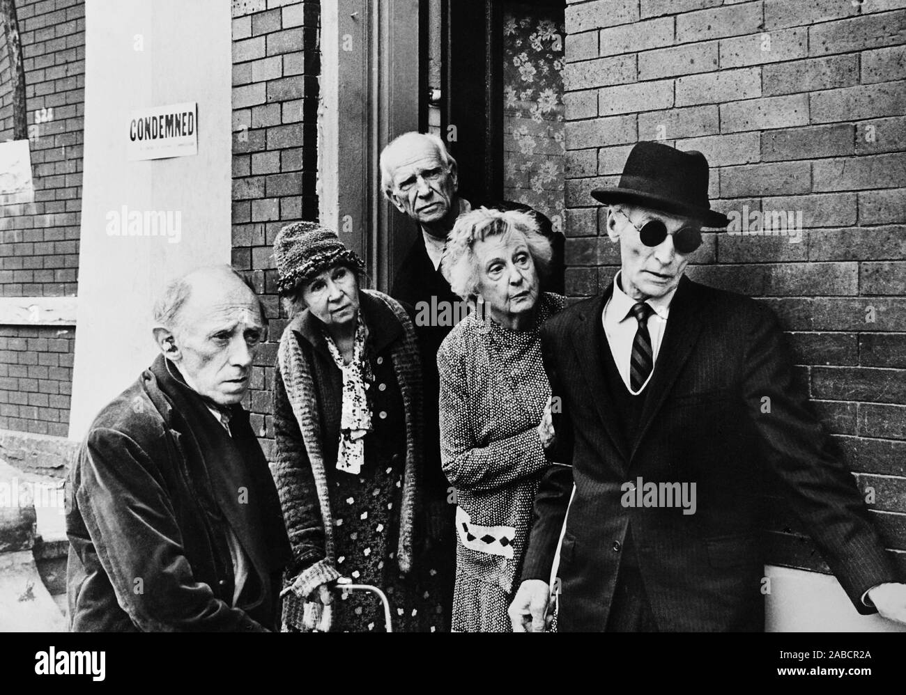 HOMEBODIES, from left: William Hansen, Paula Trueman, Ian Wolfe, Ruth ...