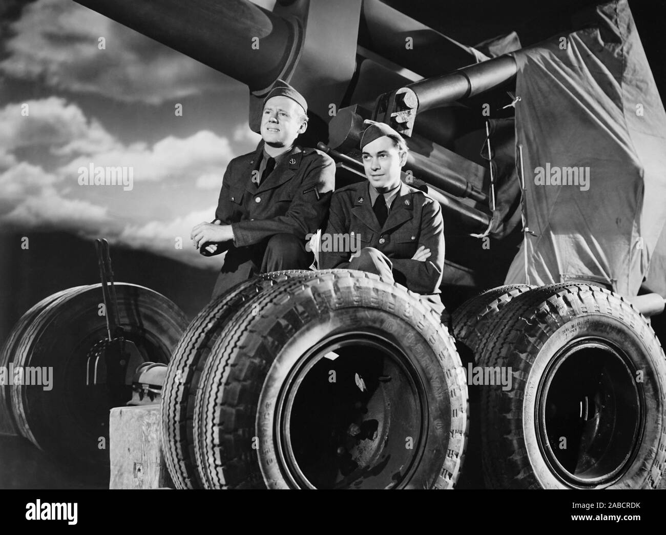 THE HUMAN COMEDY, from left: Van Johnson, Frank Craven, 1943 Stock ...