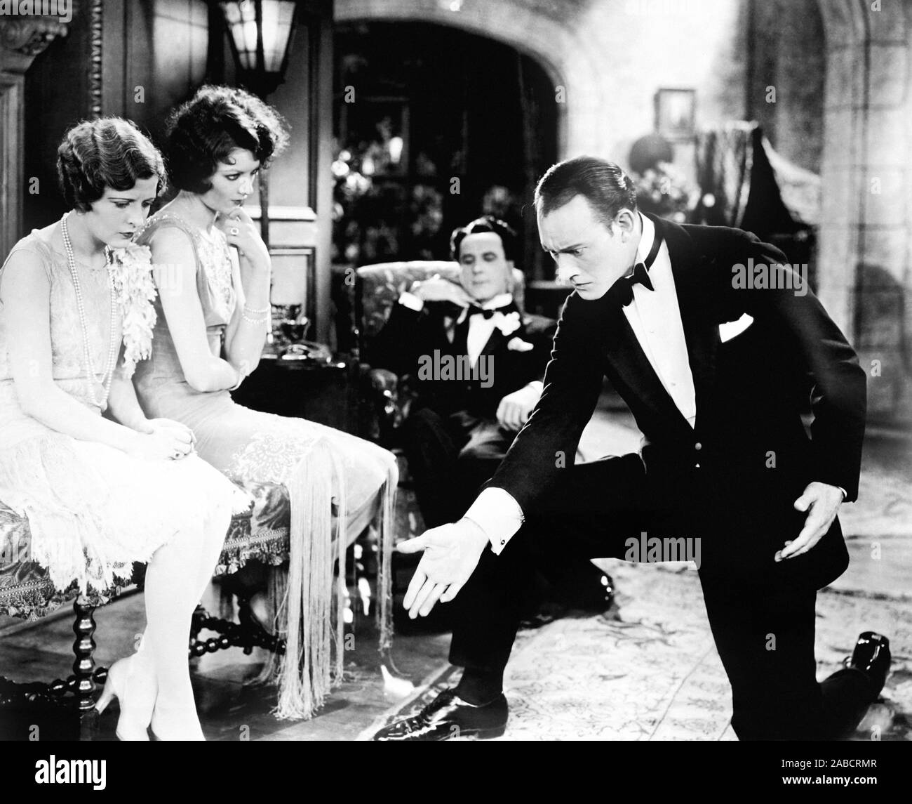 IF I WERE SINGLE, from left, May McAvoy, Myrna Loy, George Beranger ...