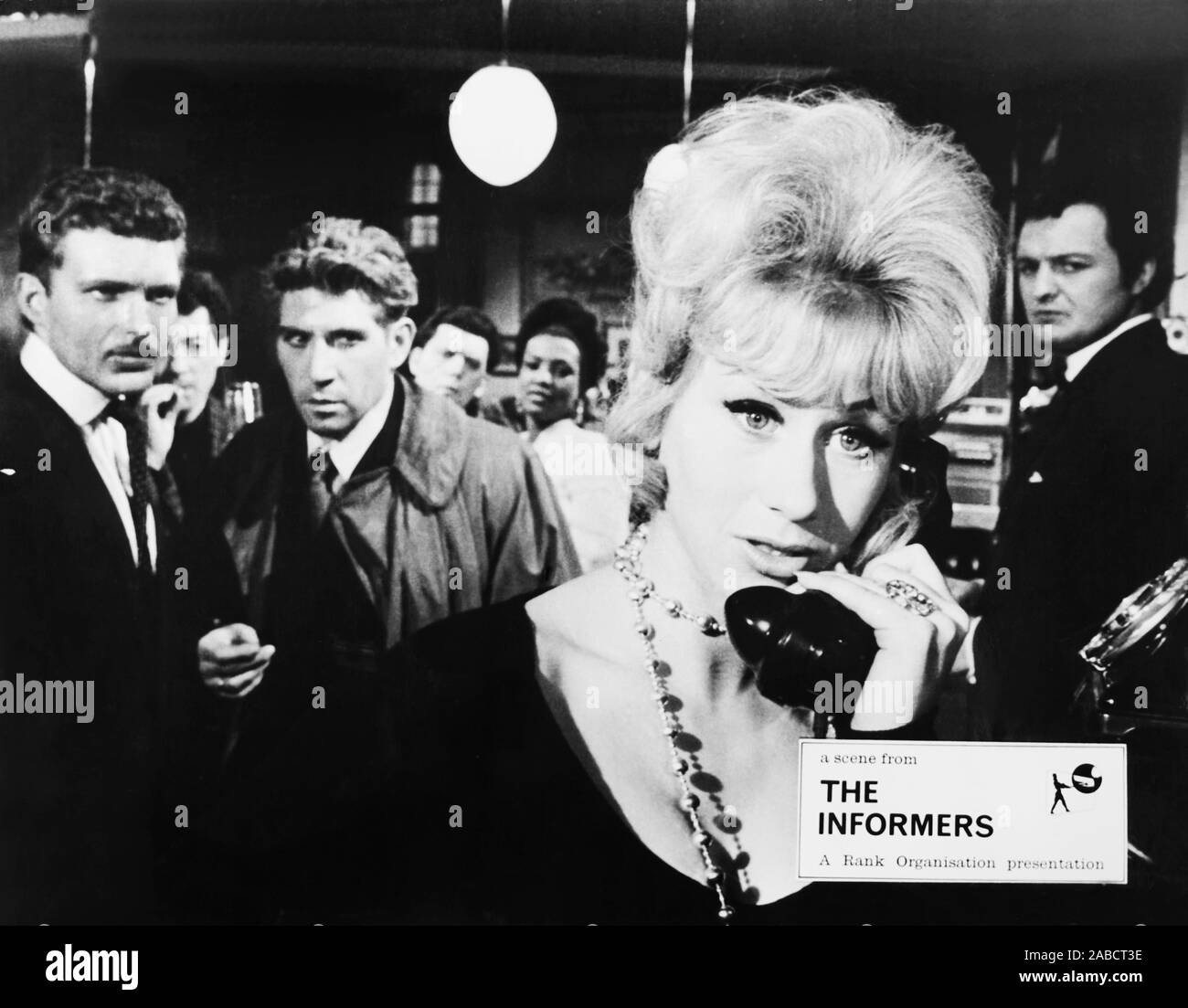 THE INFORMERS, (aka UNDERWORLD INFORMERS), lobbycard, 1963 Stock Photo ...